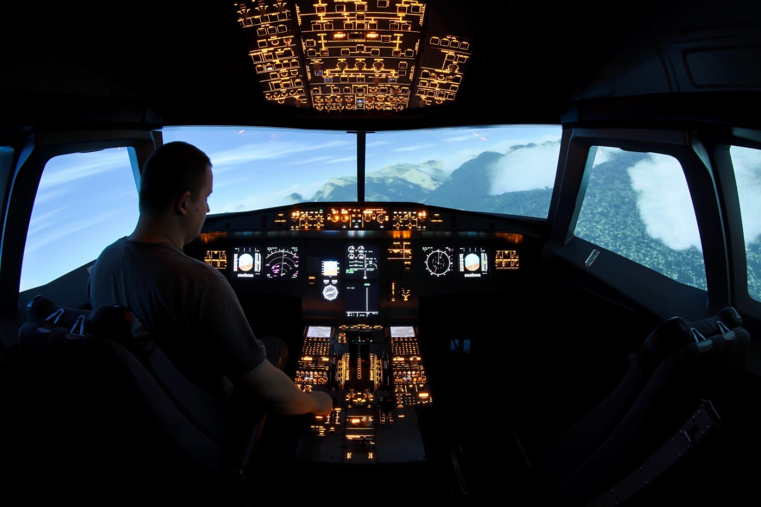 Simulateur de Vol Boeing 737