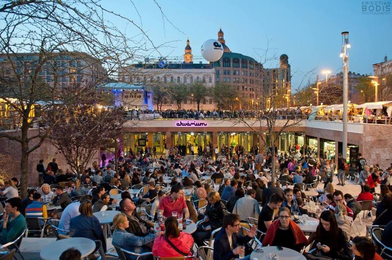 En avril à Budapest